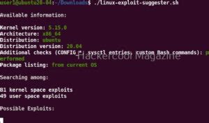 Linux Exploit Suggester Complete Guide