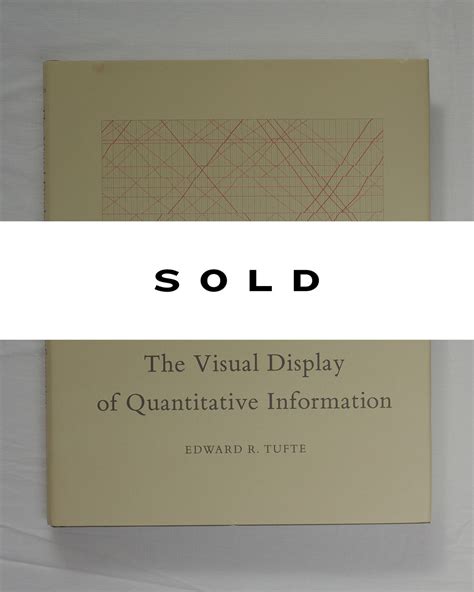 Look Books Lookbooks — The Visual Display Of Quantitative Information