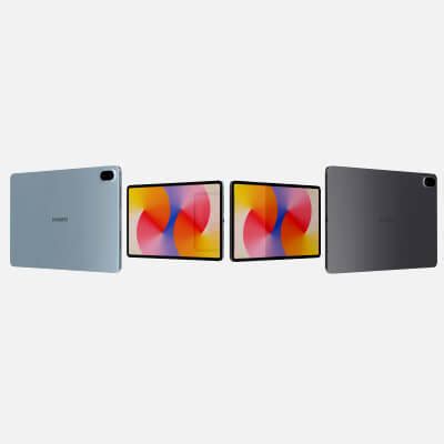 Huawei Matepad Se Nebula Gray And Crystal Blue D Model By Rever Art