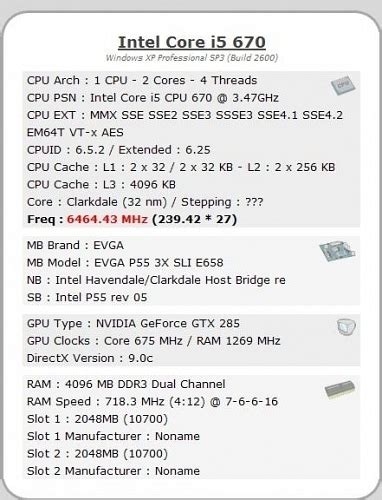 Intel Core I5 670 346 Ghz 4mb 1156p