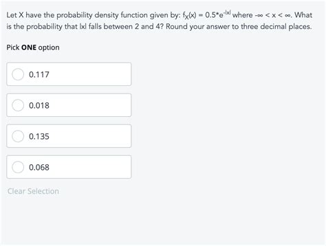 Solved Let X Have The Probability Density Function Given By Chegg Com
