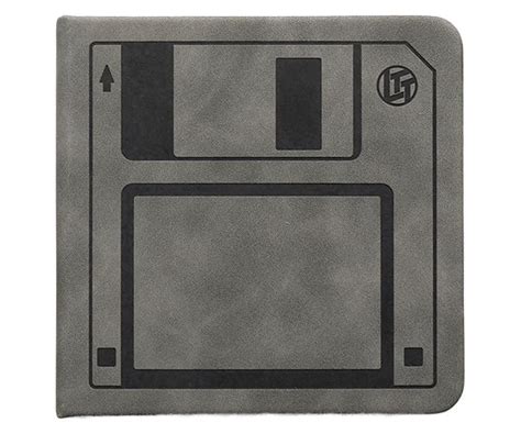 Floppy Disk Notebook Stores 200 Pages Of Data