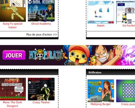 Jeux gratuits en ligne jeux vidéo