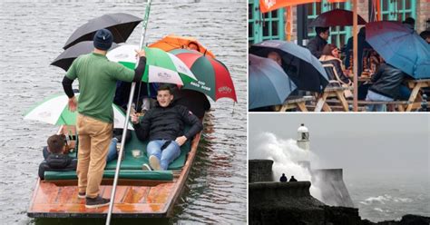 Wet And Windy Week Ahead After Coldest May Bank Holiday Ever Recorded