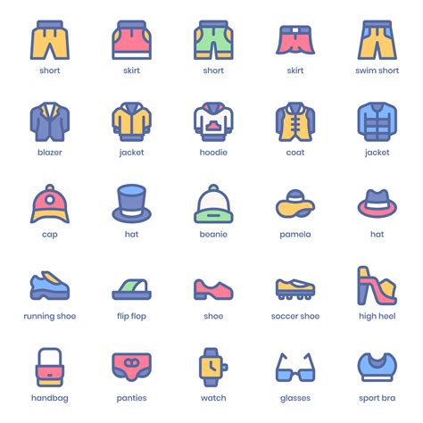 Fashion And Clothes Icon Pack For Your Website Design Logo App Ui Fashion And Clothes Icon