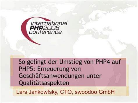 so gelingt der umstieg von php4 auf php5 erneuerung von