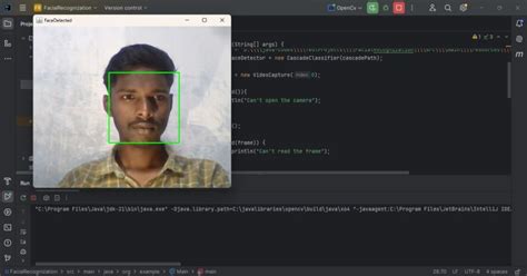 Nithin Bairoju On Linkedin Java Opencv Haarcascade Facedetection Computervision