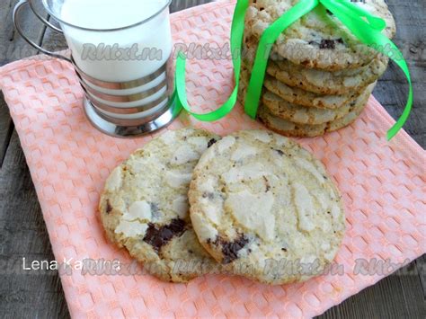 Американское печенье с шоколадом 8 фото в рецепте