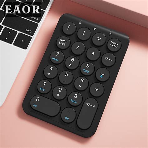 Jual Eaor Bluetooth Numerik Keyboard 22 Key Mini Nirkabel Keypad Numerik Numpad Untuk Ipad