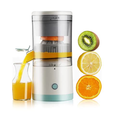 2in1 Fruit Juicer Cordless Citrus Fruit Blender Buah Usb Type C Juice
