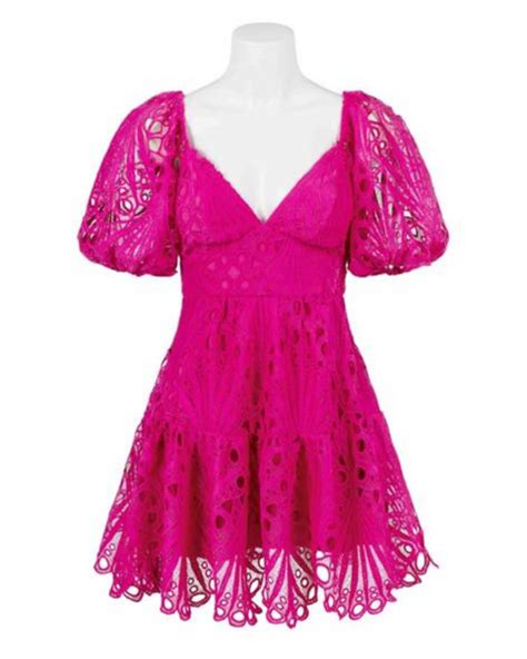 Mary Mini Dress Pearls And Roses