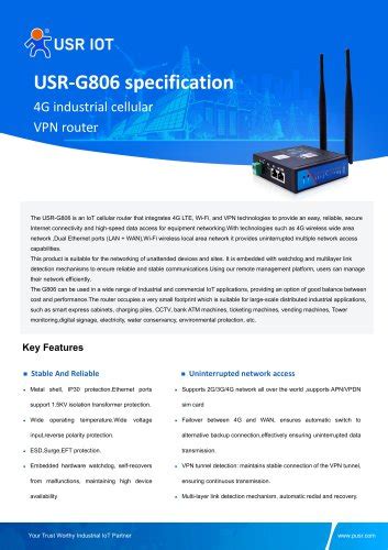 All Jinan USR IOT Technology Limited Catalogs And Technical Brochures