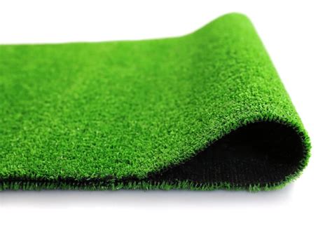 Premium Photo Artificial Grass Mat On White Background