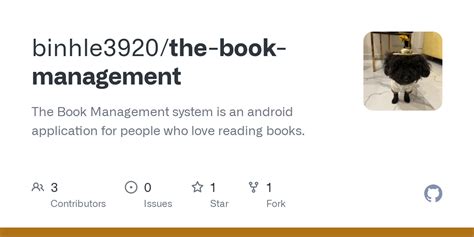 Github Binhle3920the Book Management The Book Management System Is