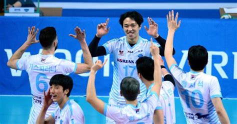 임동혁 신나는 서브 득점 [포토]