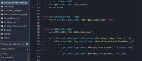 Cant Connect The Signal Timelineended In My Script Noob Friendly 👍 · Issue 1485 · Dialogic