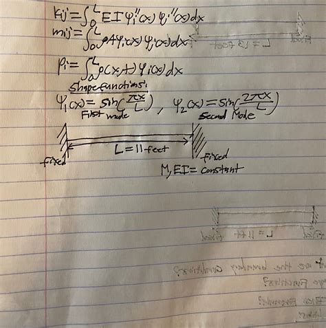 Solved Using The Assumed Modes Method Please Show All Steps
