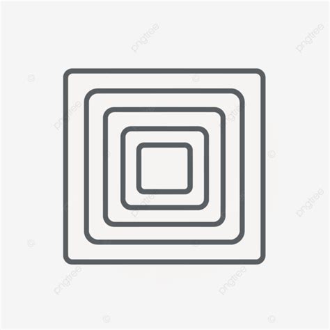 사각형 개요 벡터 아이콘 직계 아이콘 틈 메우는 물건 굵은 선 Png 일러스트 및 벡터 에 대한 무료 다운로드 Pngtree