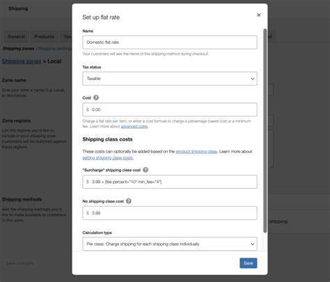 Woocommerce Zip Code Fees Add Charges Per Location Kestrel