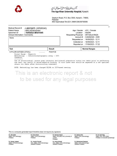 This Is An Electronic Report And Not To Be Used For Any Legal Purposes