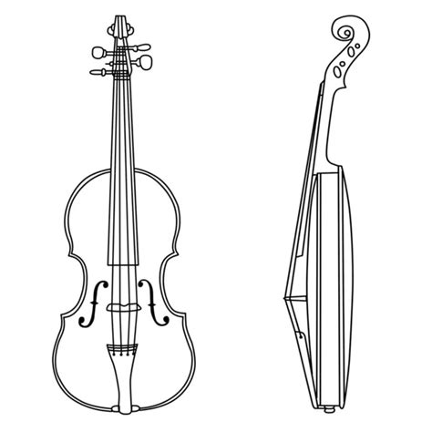 Violin Black Outline Violin Outline Vector Svg Icon Svg Repo