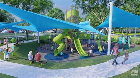 New Playground At Lefleurs Bluff Nearing Completion The Northside Sun