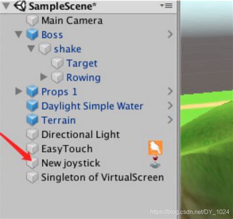Unity小游戏——移动的小船船（摇杆控制方向）unity船gary的面包屑小道的博客 Csdn博客