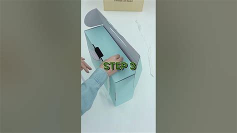 박스명가 기성품 일체형 과일박스 접는 방법 Youtube