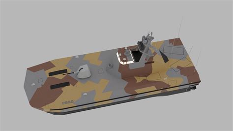3d Model Skjold Class Corvette Turbosquid 2383684