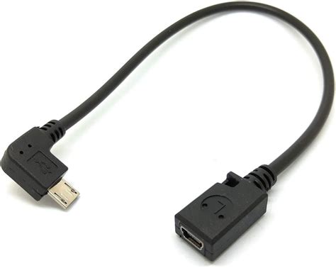 Угол 90 градусов микро папа и мини мама Usb адаптер конвертер кабель для зарядного
