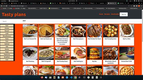GitHub Joanne Cmd Final Project Site An Online Recipes Website To Help User To Cook Different