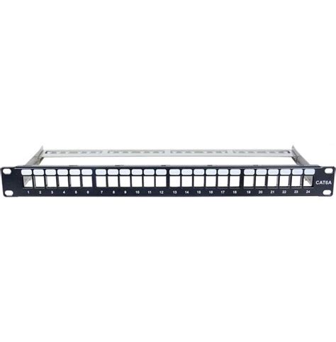 Patch Panel 24 Portas Descarregado Cat6 Solucaocabo