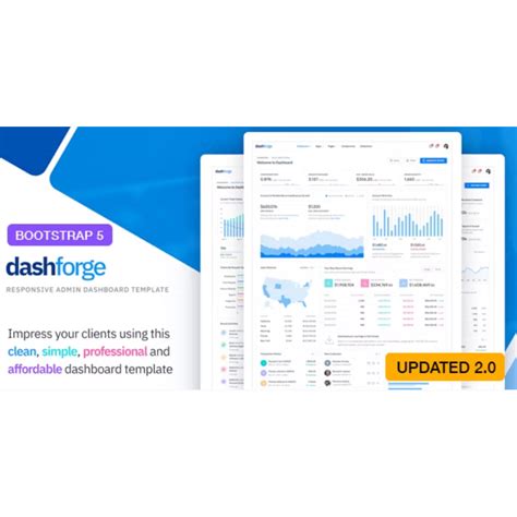 Jual Bootstrap 5 Dashforge V2 0 Responsive Admin Dashboard HTML