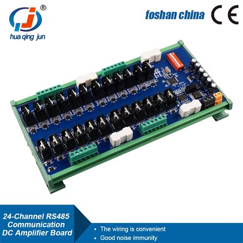 Huaqingjun Channel RS Modbus RTU Protocol Communication Expansion DC Transistor Output