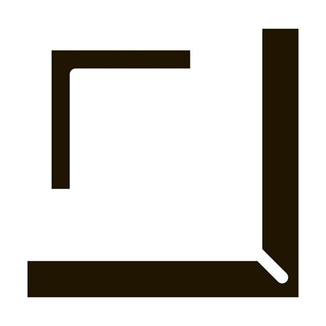 Laminated Glass Window Icon Vector Glyph Illustration 17498965 Vector
