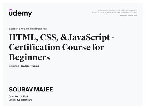 Codingmilestone Udemycertificate Udemy Sourav Majee