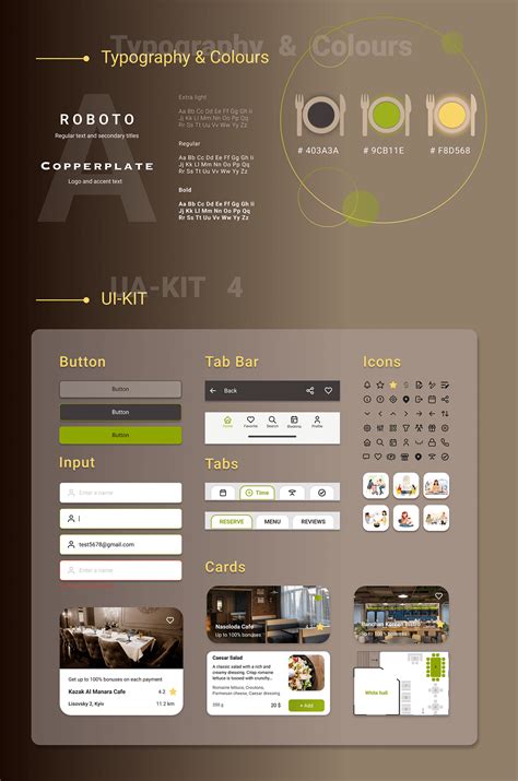 Restaurant Reservation Mobile App Ui Ux On Behance