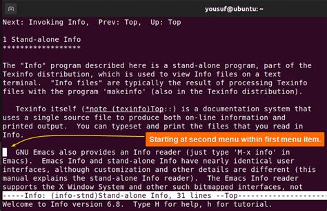 The “info” Command In Linux [6 Practical Examples] Linuxsimply