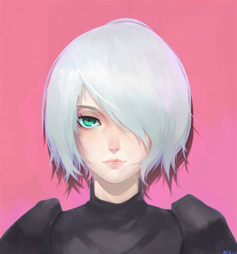 Xq 2b Nierautomata Nierautomata Nier Series Silver Hair