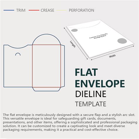 Collection Of Envelope Packaging Templates Dielines Cefbox
