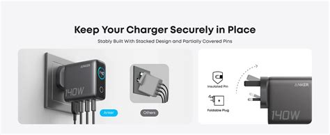 Anker Laptop Charger 140w 4 Port Pd 31 With Usb C Cable Anker Uk