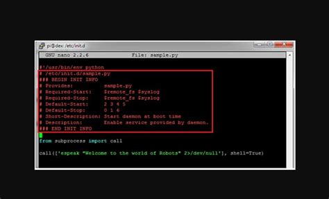 eseguire uno script o programma al boot del raspberry pi gruppo radio
