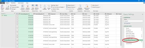 Excel Tracking Down The Source Of A Dataformat Error In A Query