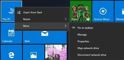 Windows 10 How To Change Start Menu Context Menus Windows Forum