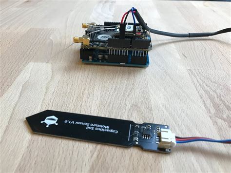Wireless Soil Moisture Probe With Helium And Dfrobot Arduino Project Hub