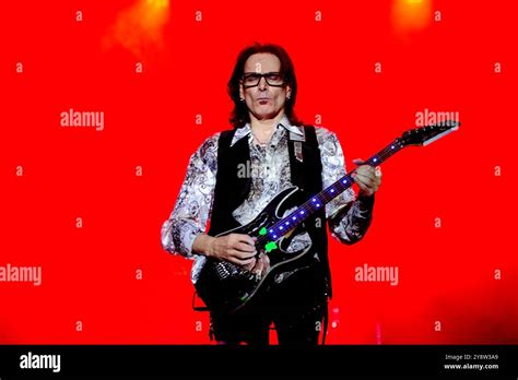 American Guitarist Steve Vai Performing Steve Steven Siro Vai