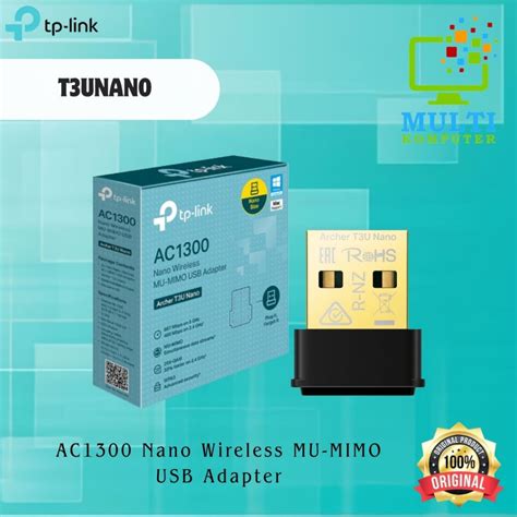 Jual Tp Link Adapter Archer T U Nano Wireless Adapter Ac Usb Adapter Shopee Indonesia