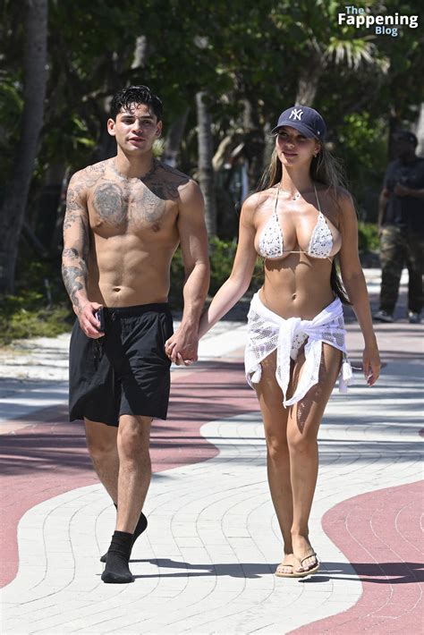 Ryan Garcia Strolls With Grace Boor In Miami Beach 40 Photos The