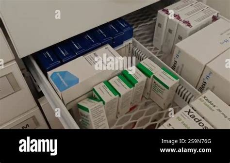 Prague Czech Republic January 16 2025 Xanax Box Of Medication With