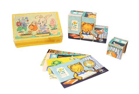 Gioco Con Cubi 1930s Art La Rosa Casa Daste